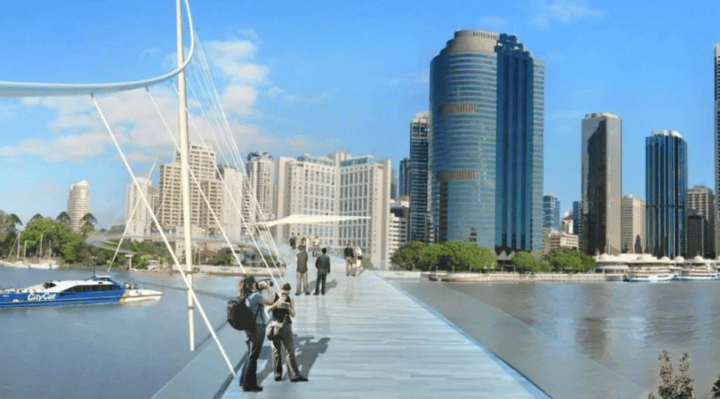 A First Look at the Kangaroo Point Green Bridge